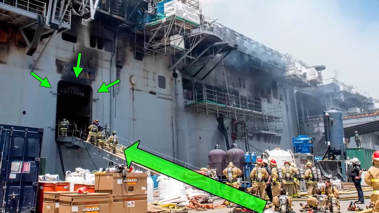 A $3 billion US Navy ship burned for days. Here’s why no one stopped it