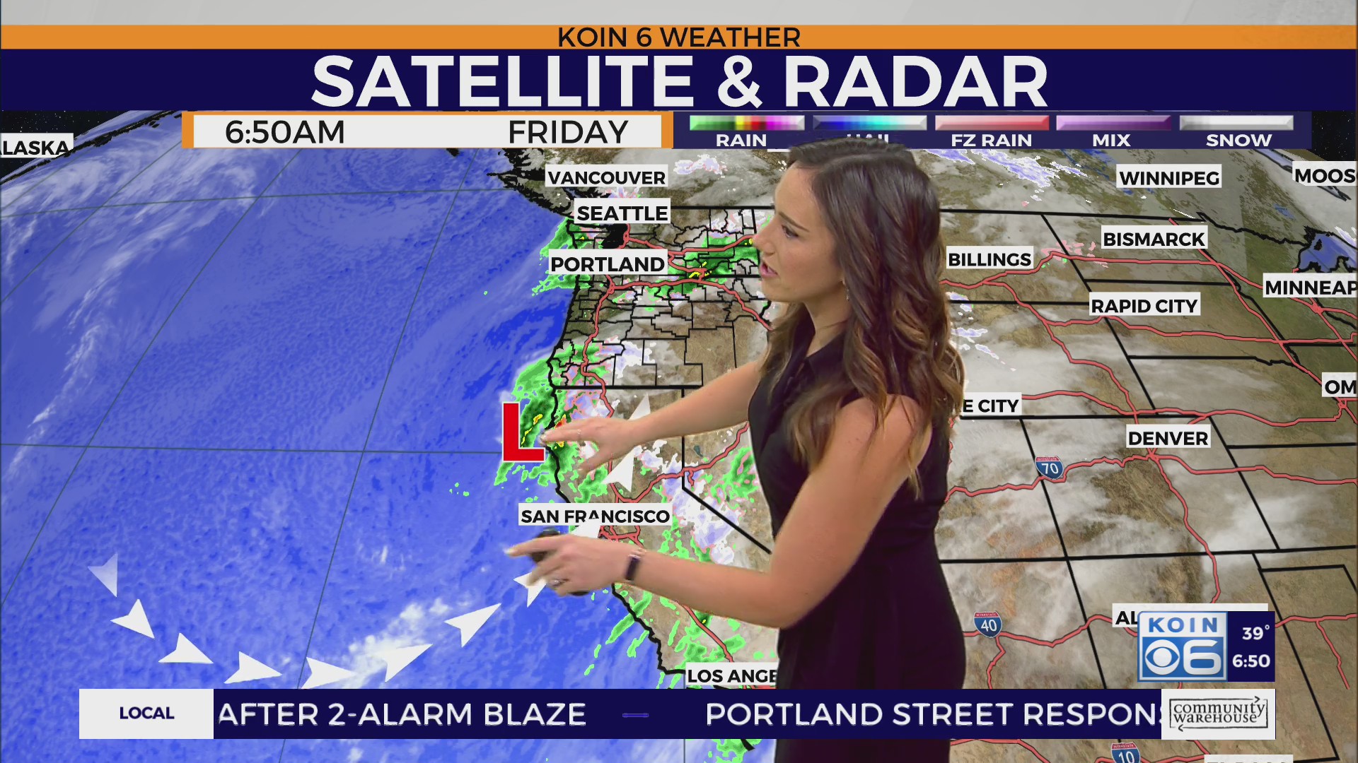 Weather forecast: Scattered showers linger Friday with dry & cold ...