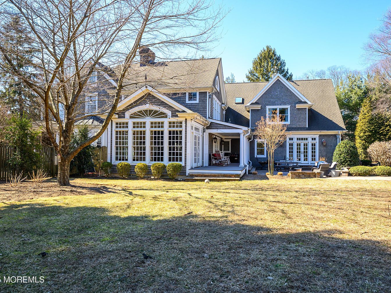 Explore a 1909 estate in Lincroft, New Jersey, nestled on 1.05 acres ...