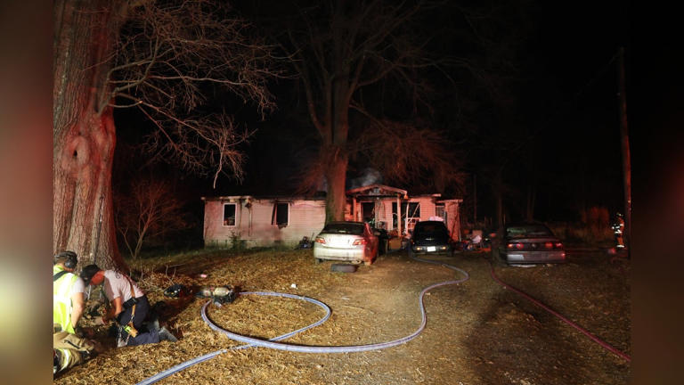 House fire intentionally set at scene of deadly child abuse case
