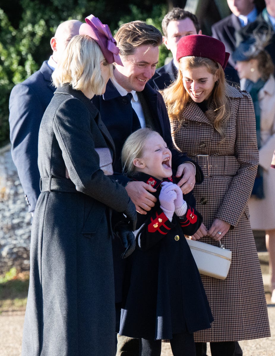Princess Anne’s youngest granddaughter wears family-favorite coat on ...