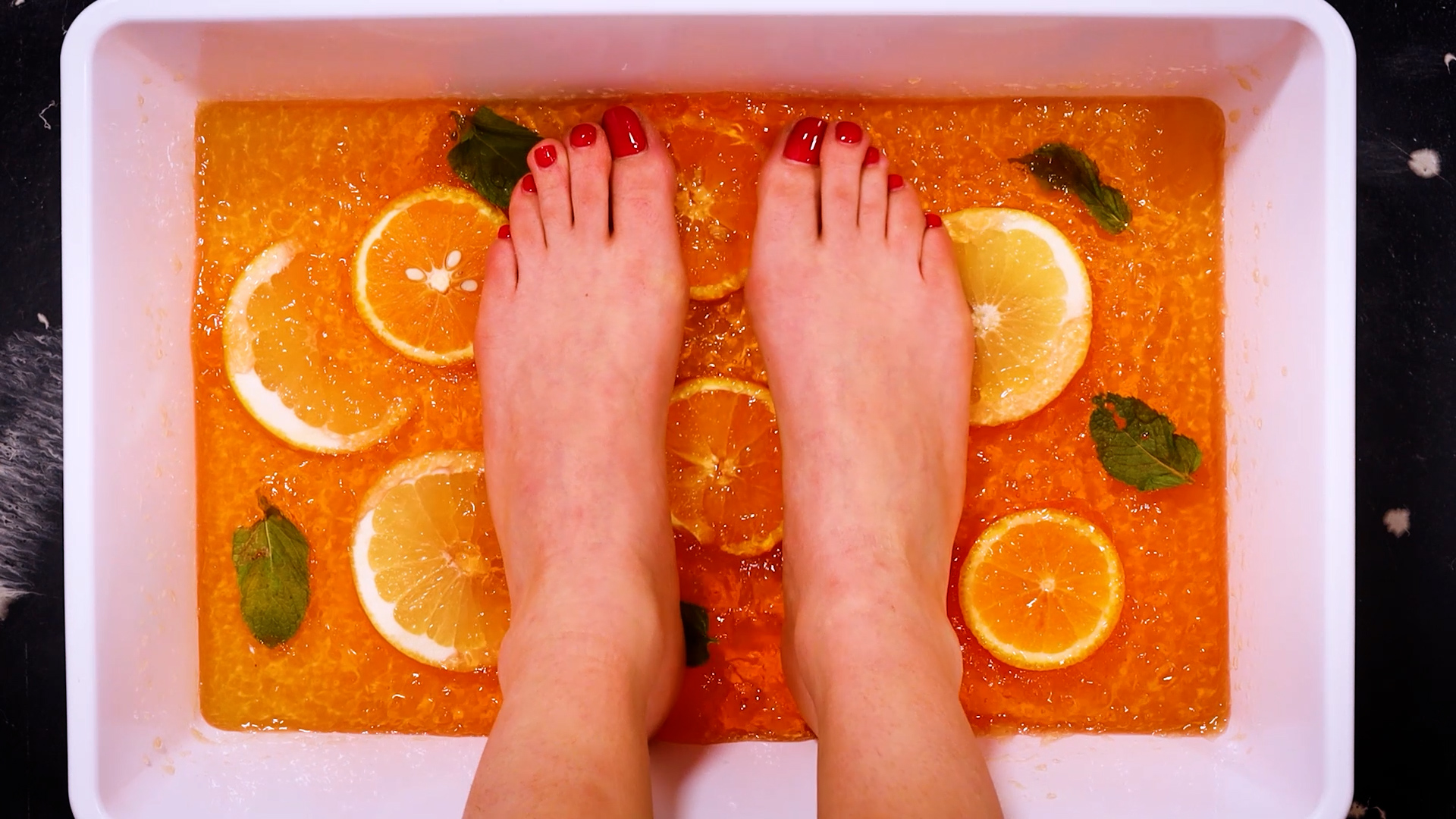 Feet care at home for smooth skin