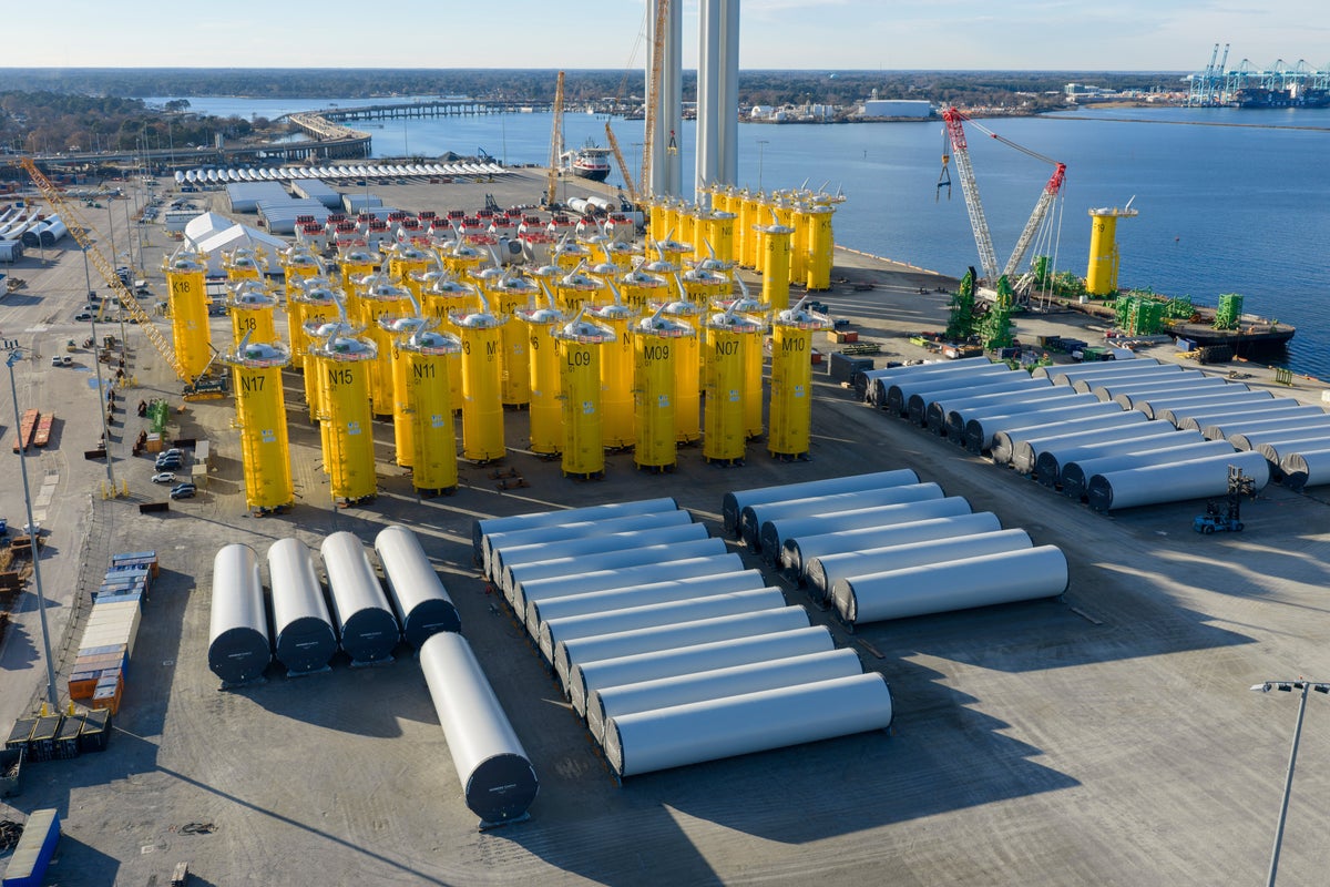 Virginia offshore wind developer sues over Trump administration order ...