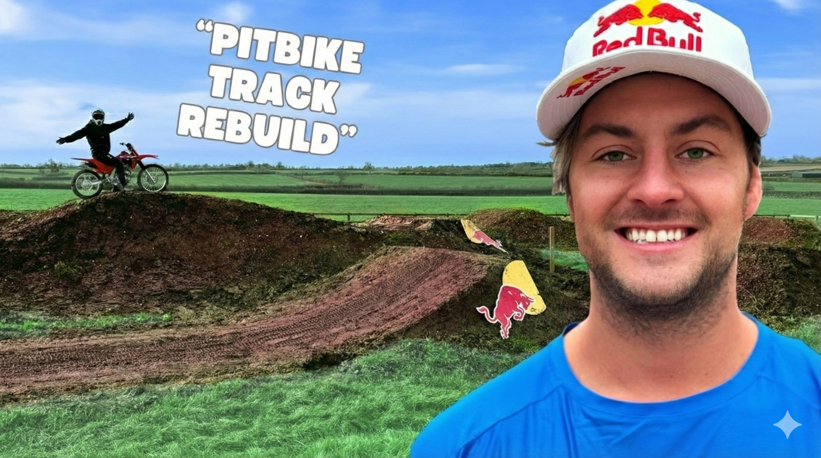 Rebuilding my pit bike track from scratch!