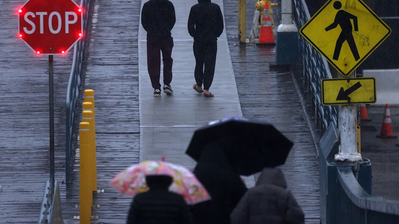 Rainfall totals across Southern California so far