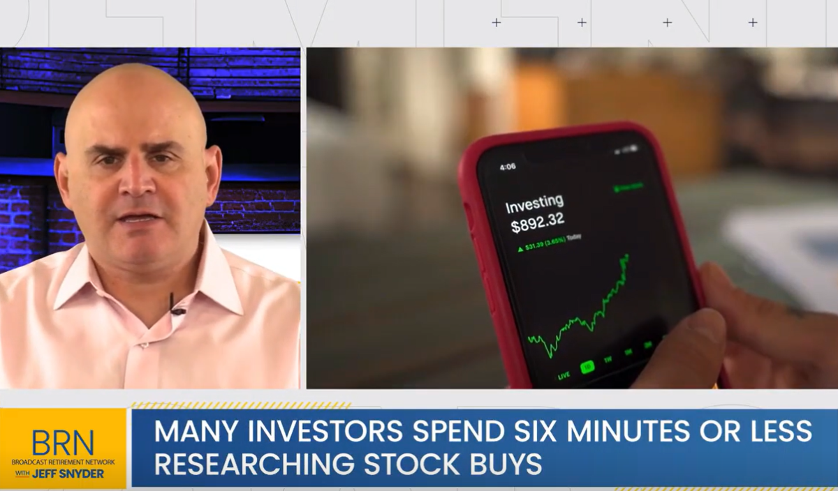 Many investors spend 6 minutes or less researching stock buys