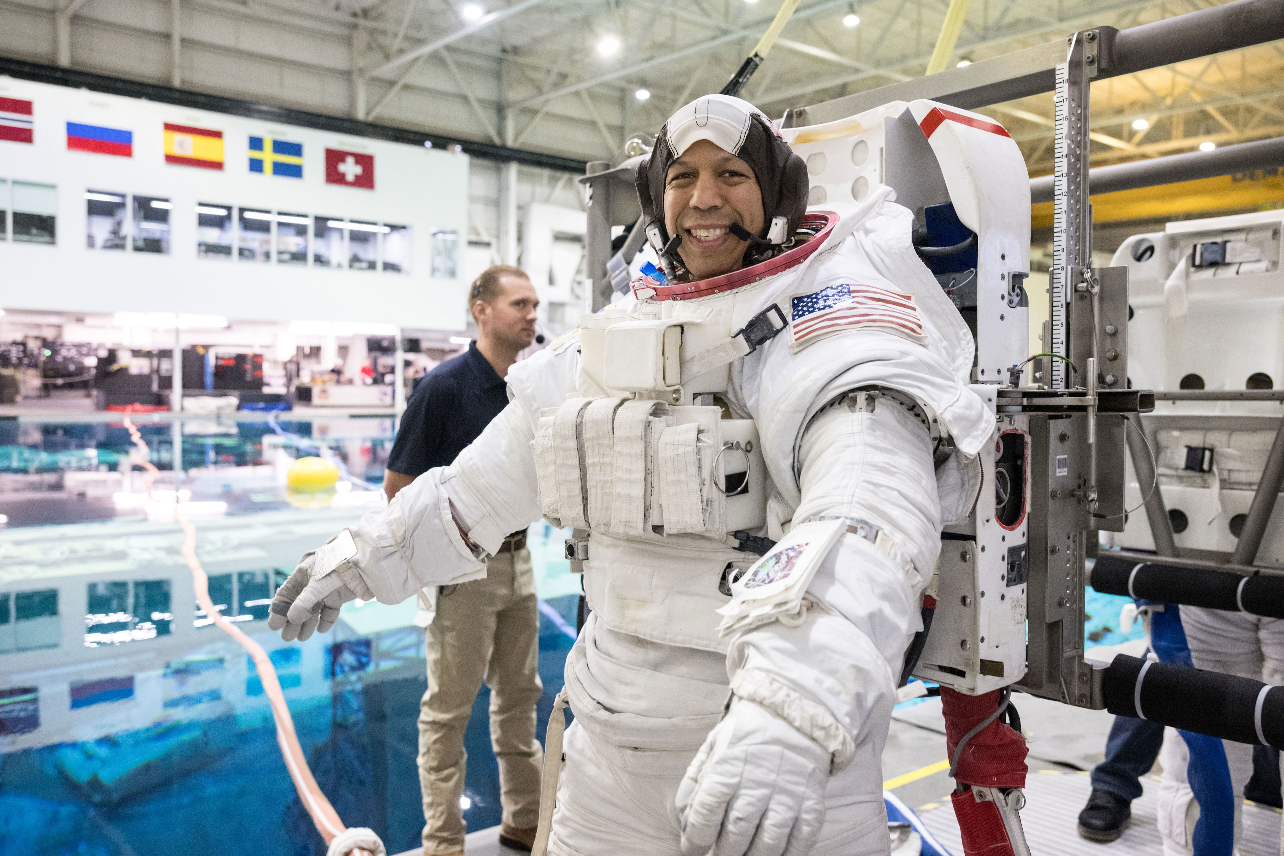 A Maryland astronaut achieves his childhood dream of traveling to space