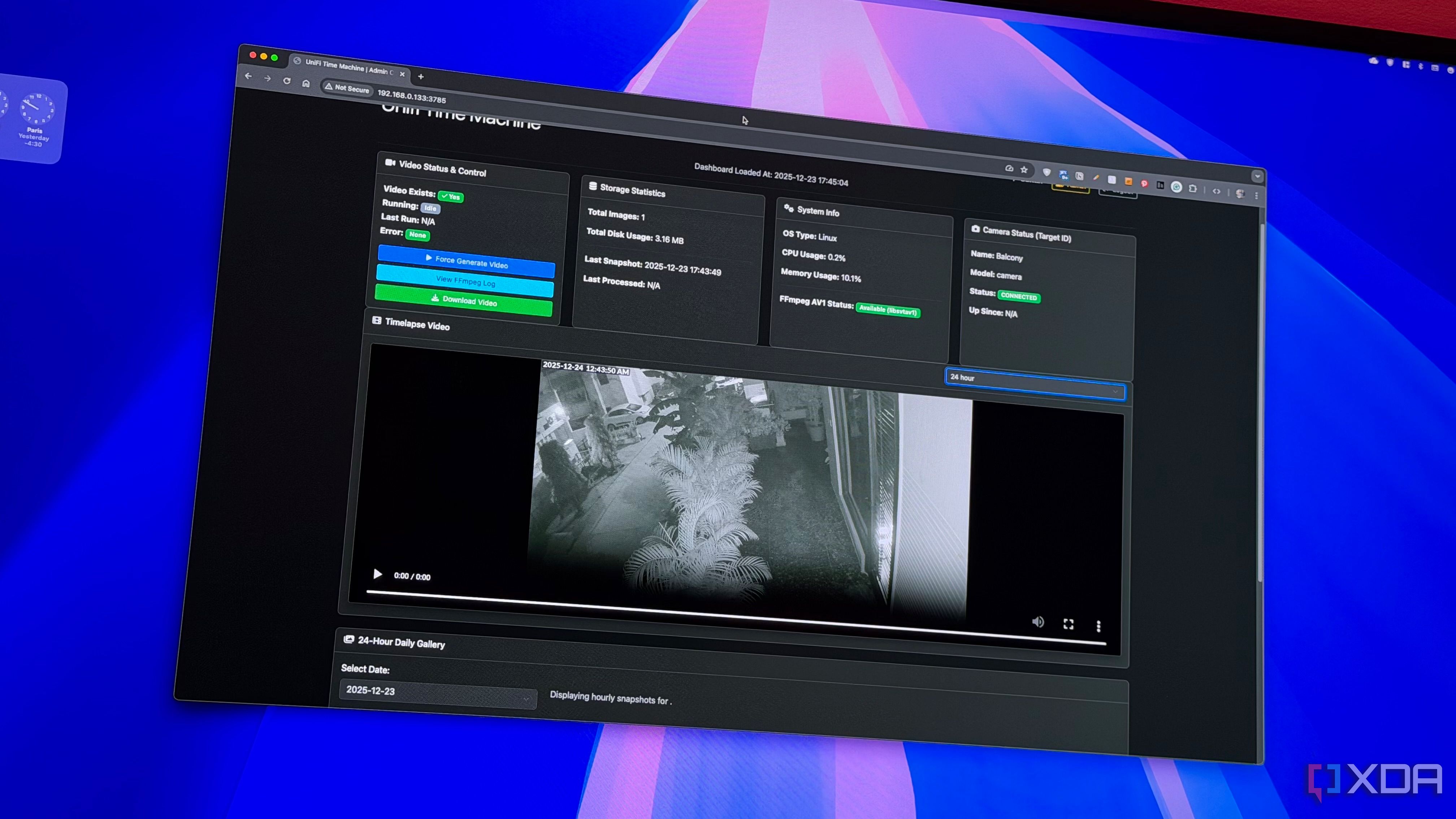 I used this UniFi tool to turn my security footage into a professional ...