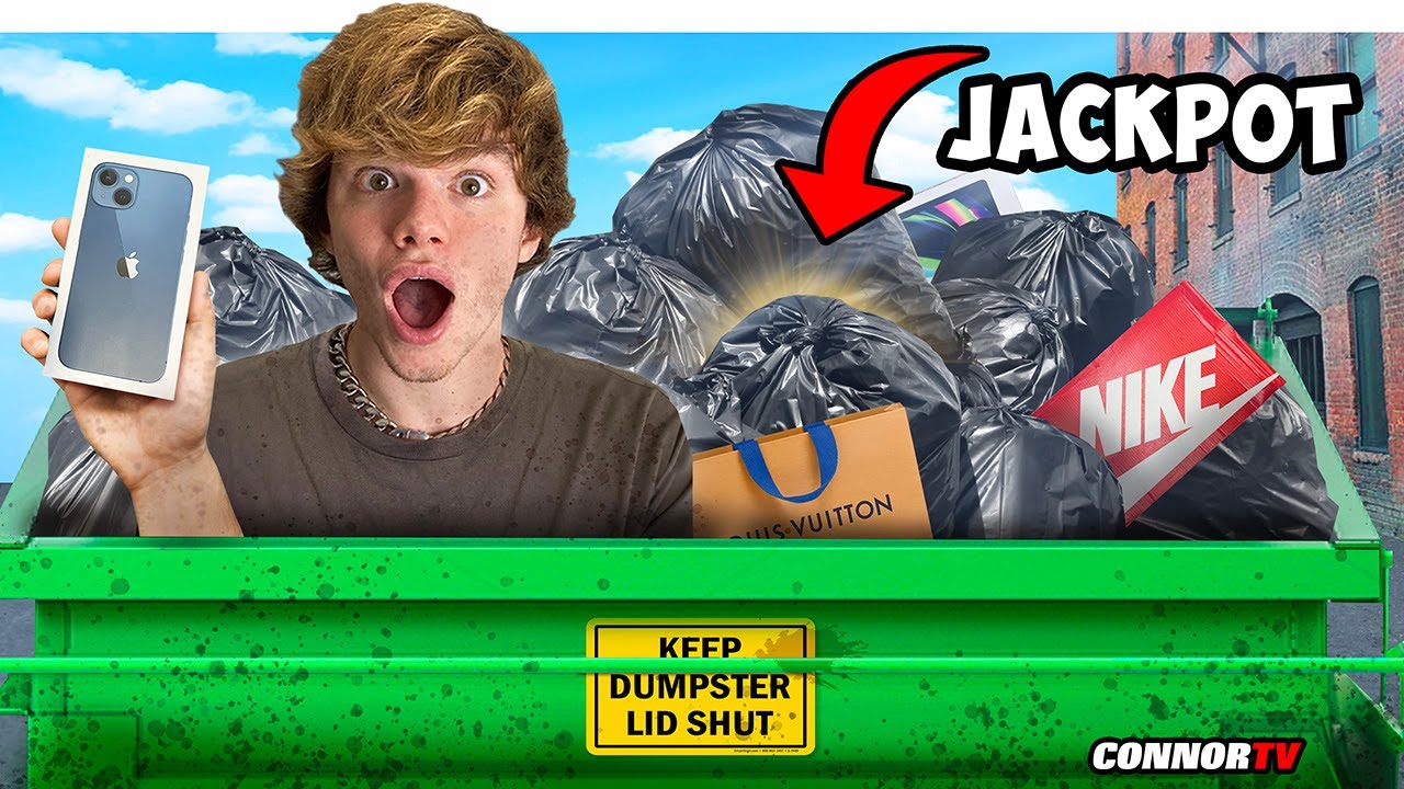 I went dumpster diving and actually made a profit