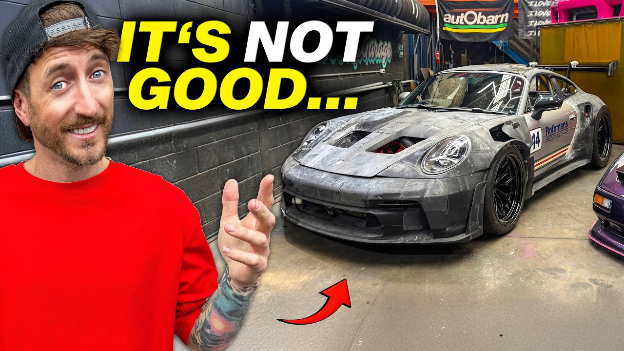 Solving huge issues on my 3D-printed Porsche GT3