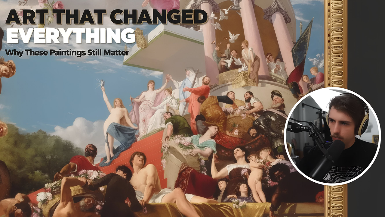 Deep art history study stream while drawing famous masterpieces