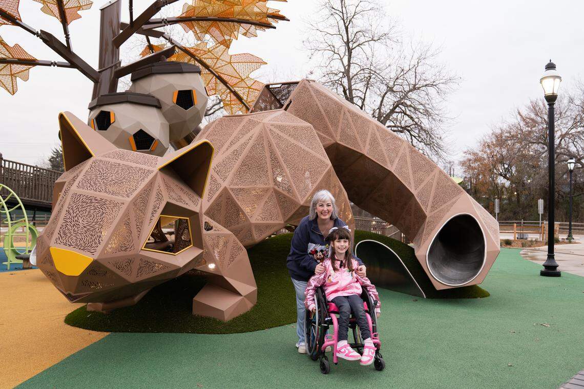 Renovated North Texas park boasts one of state's largest inclusive ...