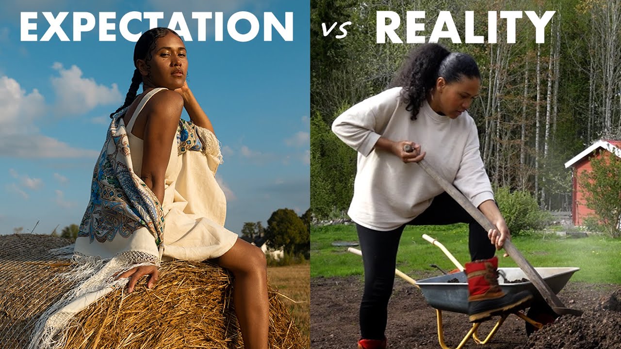 Showing what preparing for summer looks like on the Swedish countryside