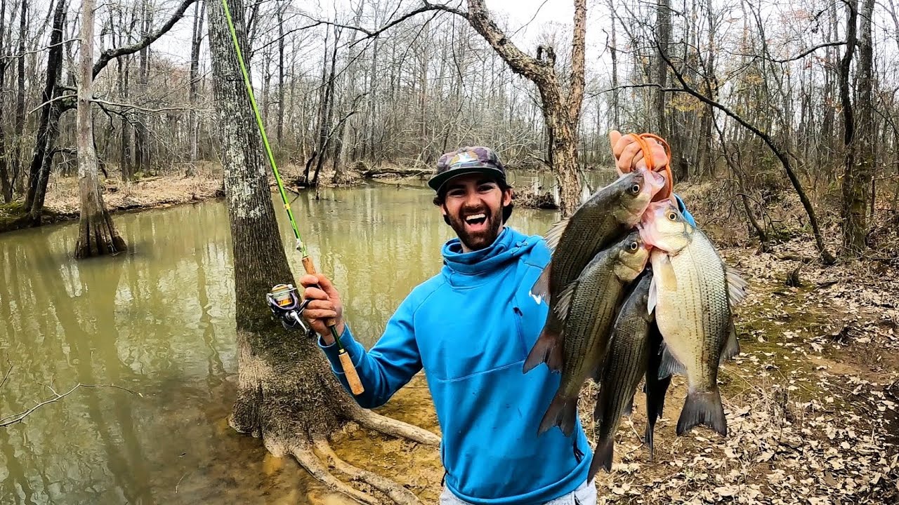 Backwoods Creek Fish Turned Into Lobster During Catch