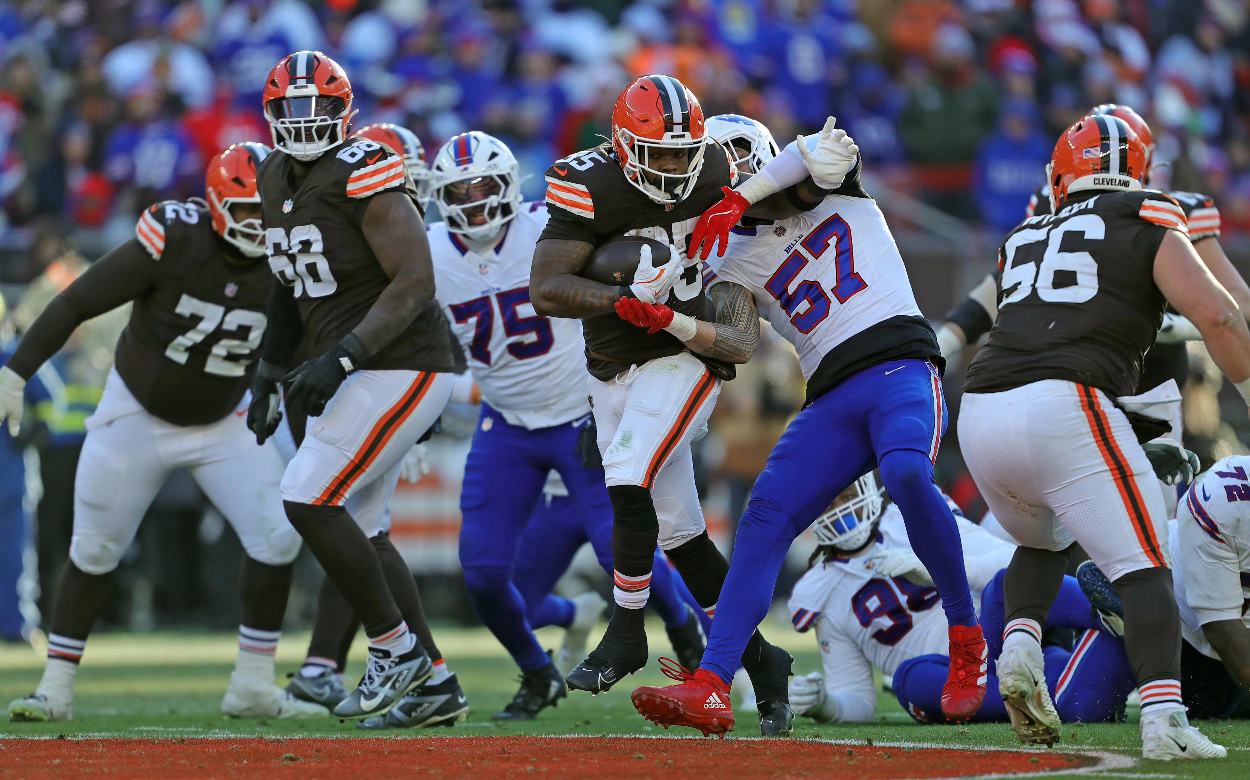 Raheim 'Rocket' Sanders' approach to waiting? 'Dwell on just be ready'
