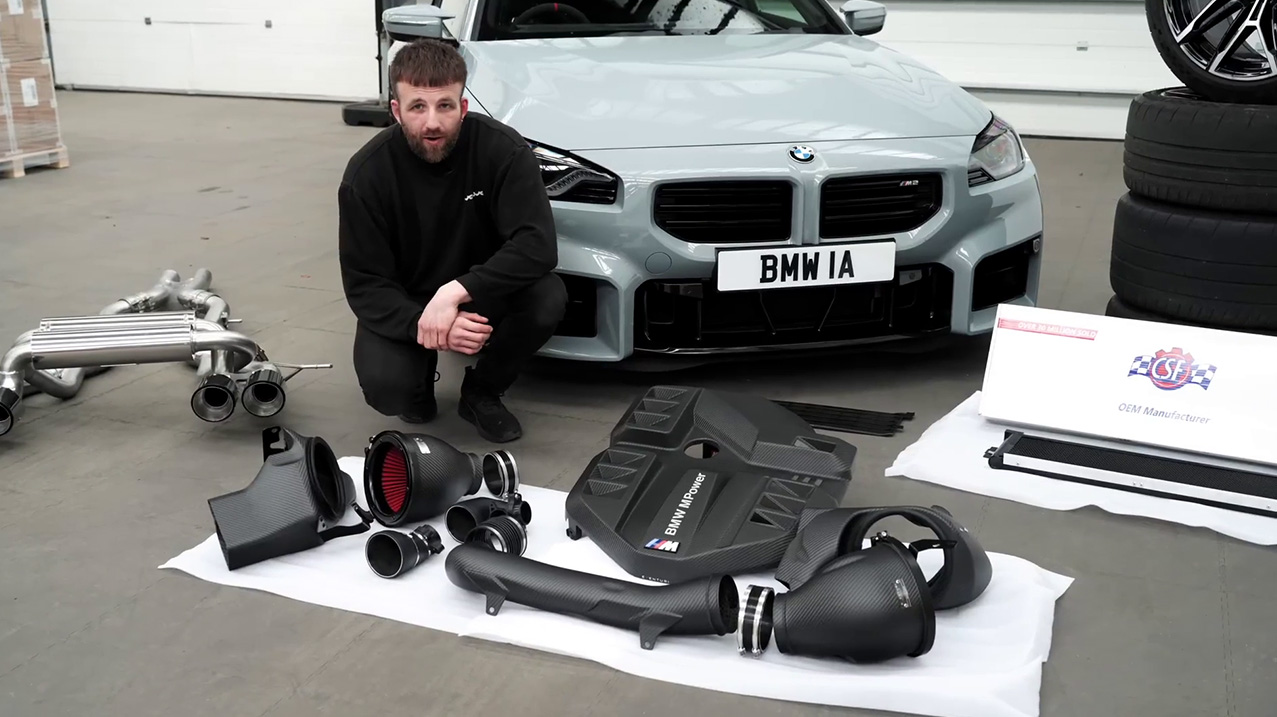 Adjustable suspension on the F90 M5