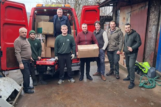 Essex firefighter returns from Ukraine after delivering Christmas aid