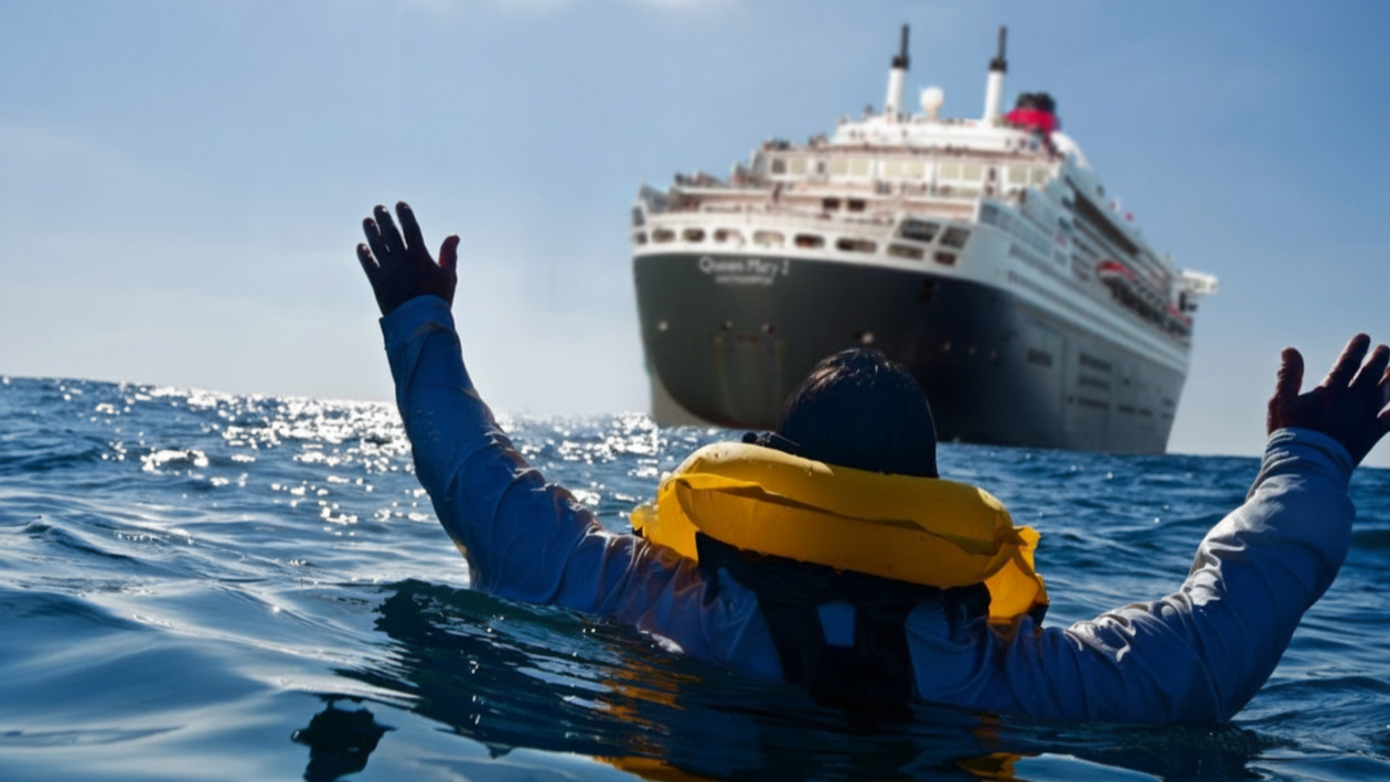 Here’s why falling off a ship is almost always fatal