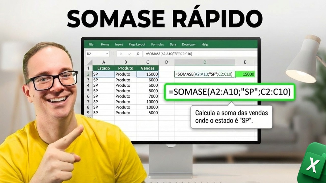 Como usar a função SOMASE no Excel – rápido e fácil