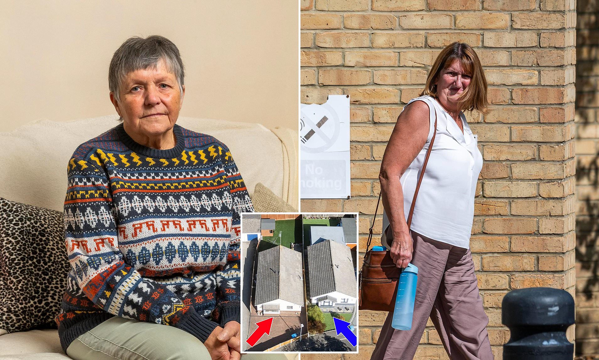 Pensioner to have home seized in boundary dispute over 1ft strip of land