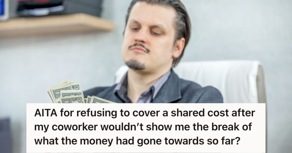 Woman joined a casual office social fundraiser, but she refused to pay ...