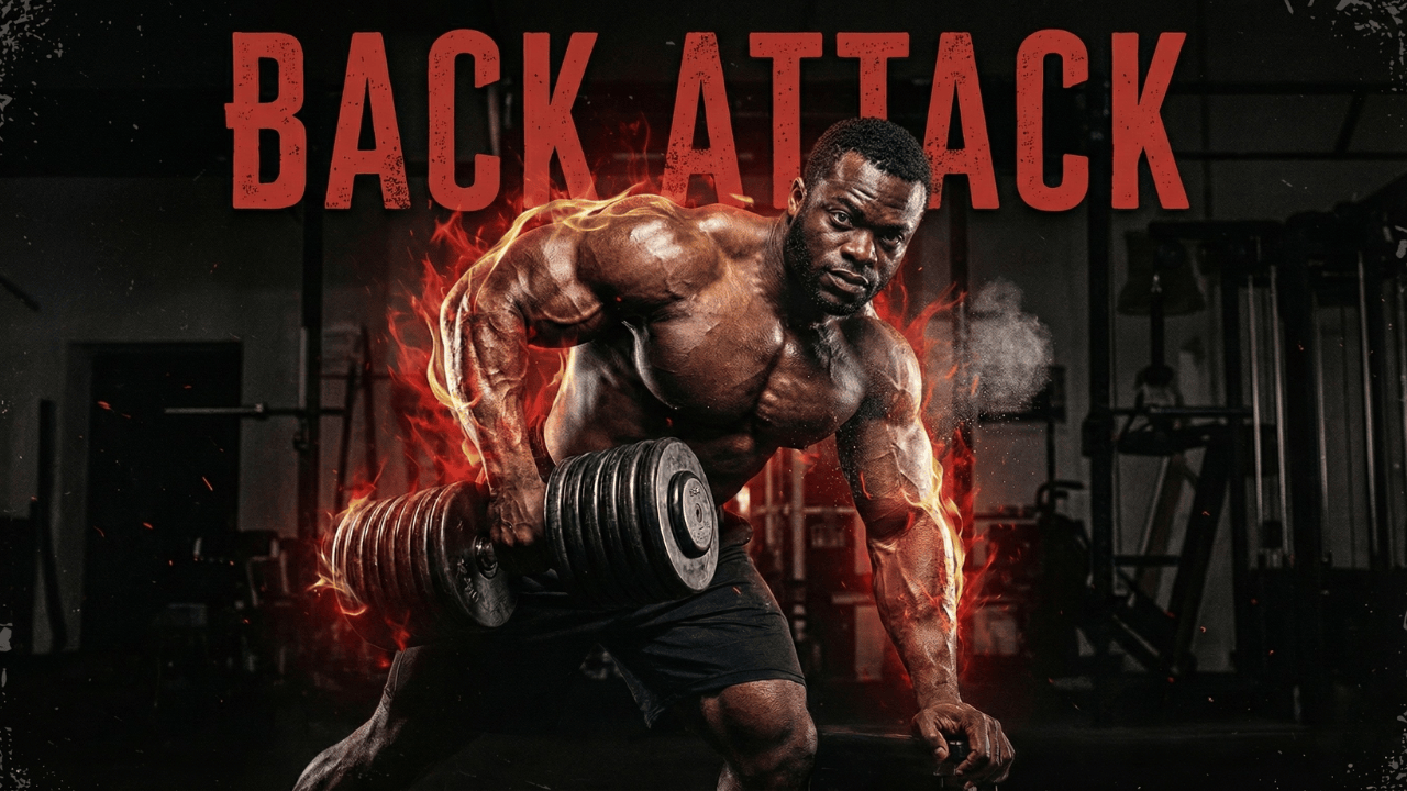 Samson Dauda’s incredible back workout for 2026 Mr Olympia