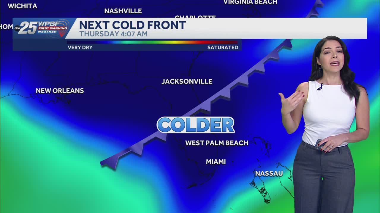 Next big cool down is on the way