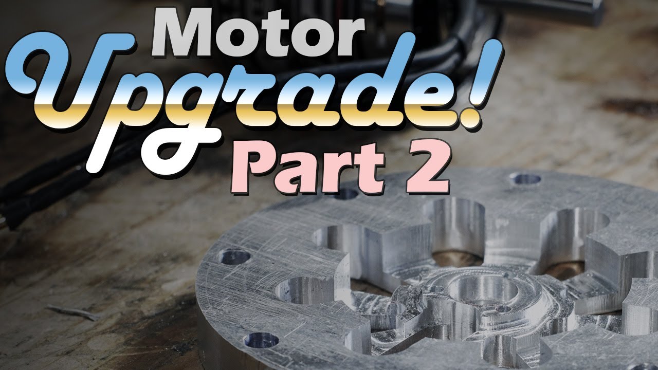 CNC'ing a motor mount - brushless motor