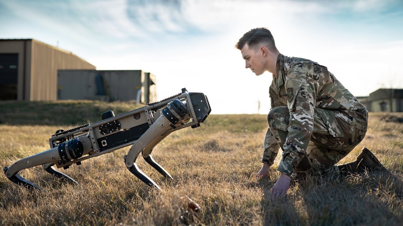 This is what the US Air Force’s robot dog can do