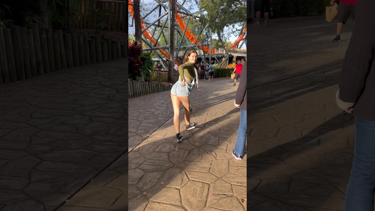 A little hitch in my giddy ups! #walk #walkaround #jeans #themepark # ...