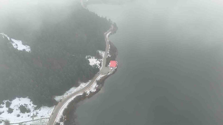 Abant Gölü Milli Parkı’nın kuş bakışı güzelliği