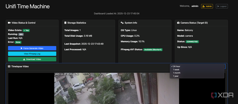I used this UniFi tool to turn my security footage into a professional ...