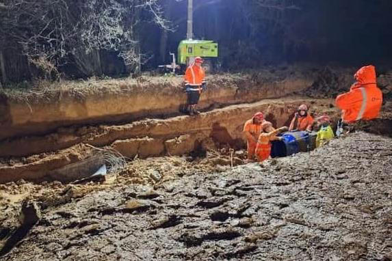 Hastings burst pipe situation - major update as more homes get drinking ...