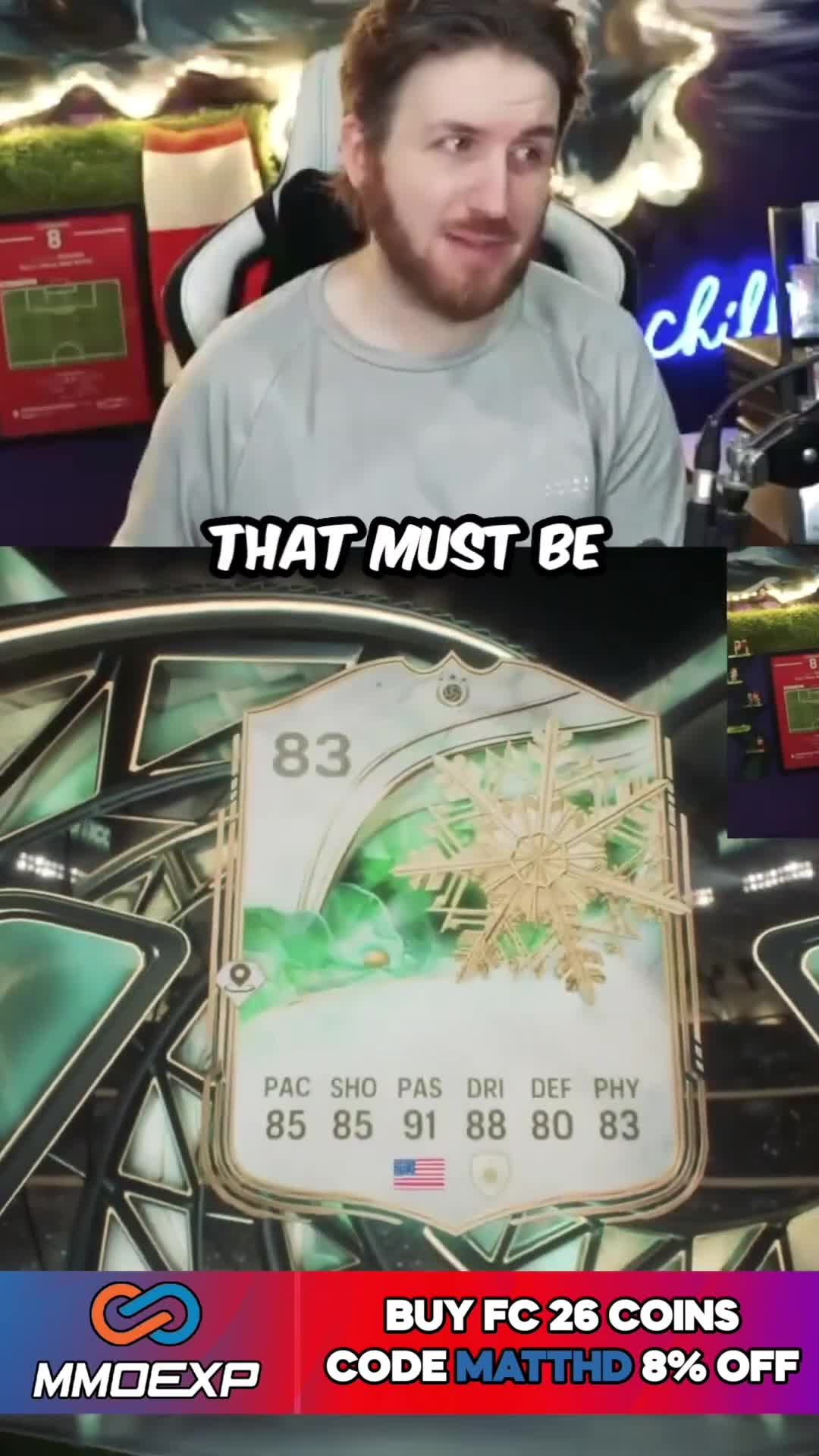 Guaranteed winter wildcard pack from rank 1 rewards! #fc26 #shorts