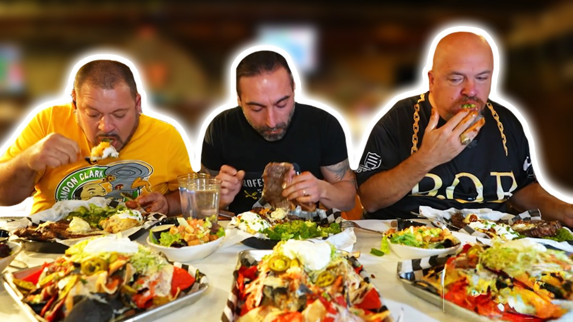 Extreme T-bone steak challenge in Las Vegas