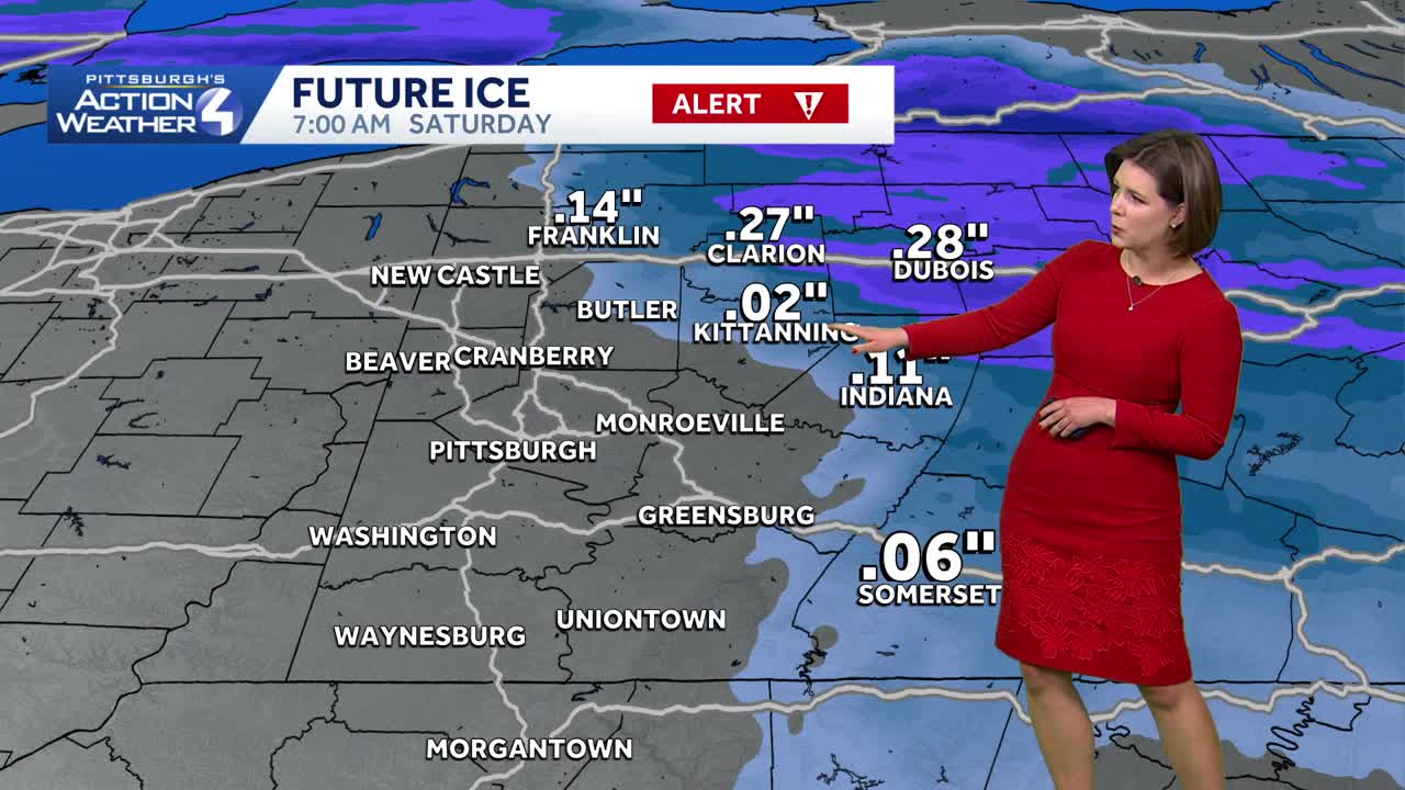 Severe weather alert day: Ice and rain for post-holiday travel ...
