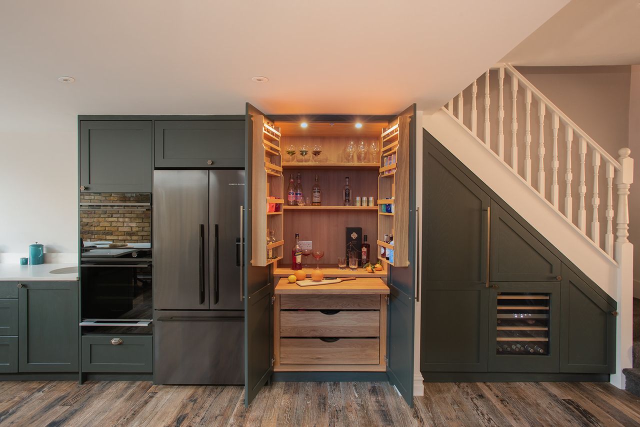 You’ll wish you’d tried these concealed kitchen storage ideas sooner