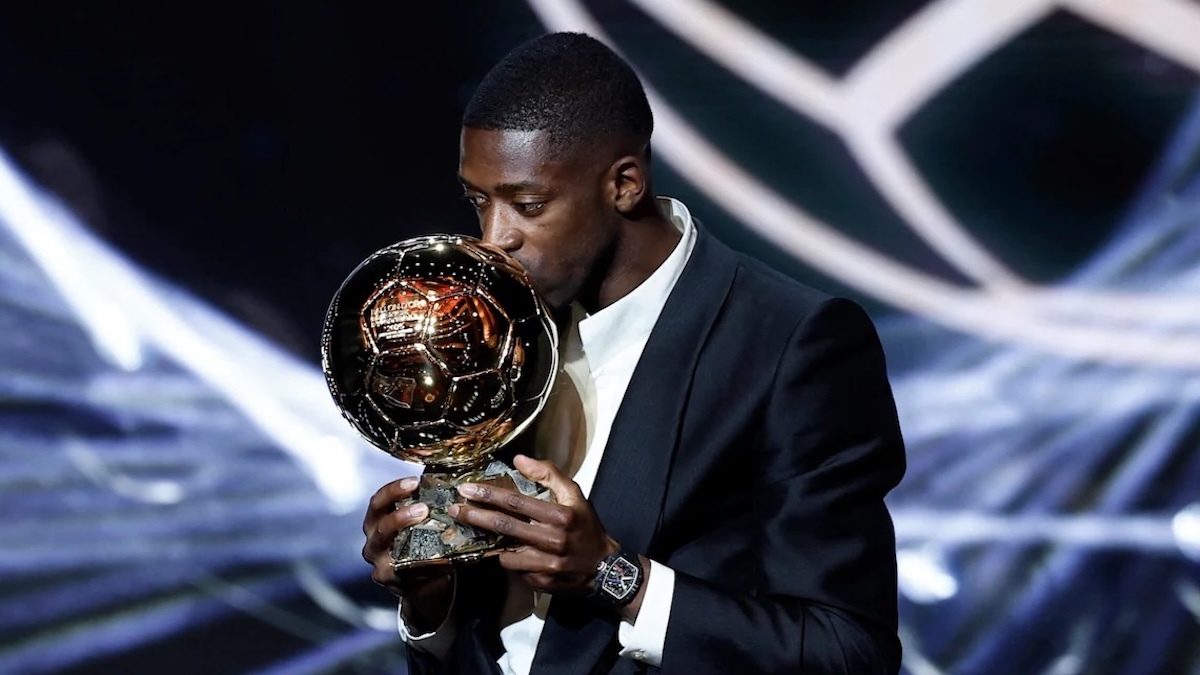 Ousmane Dembélé élu champion des champions 2025