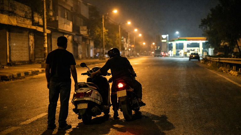 Stranded at midnight in middle of the road: How a Delhi man was saved ...