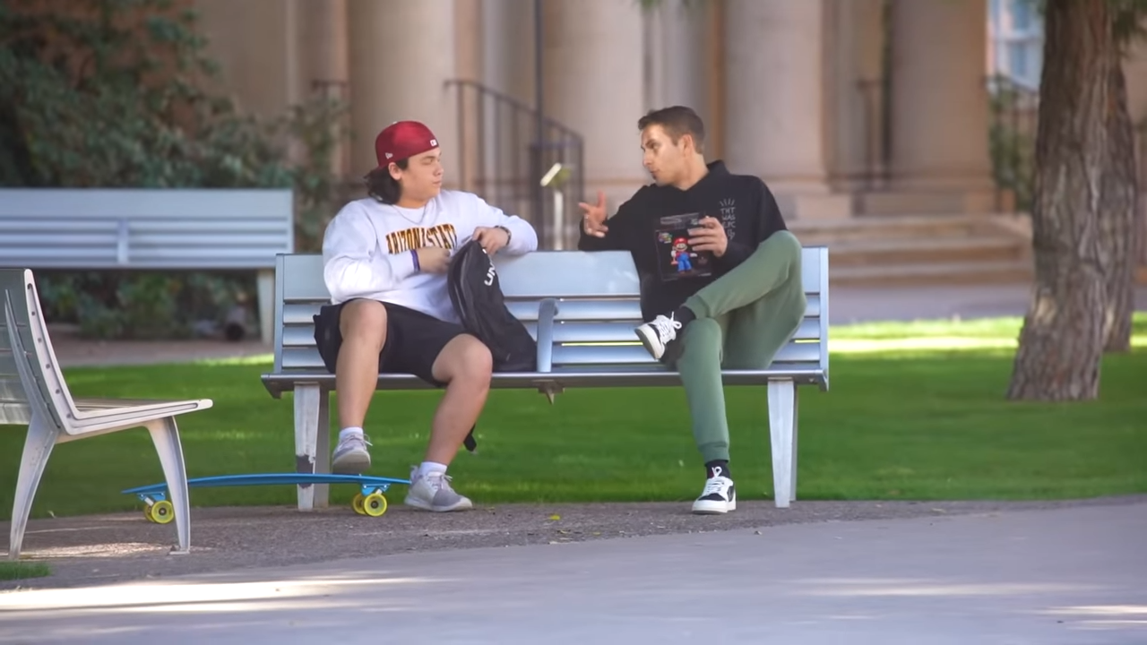 Generous people receive an even more generous gift