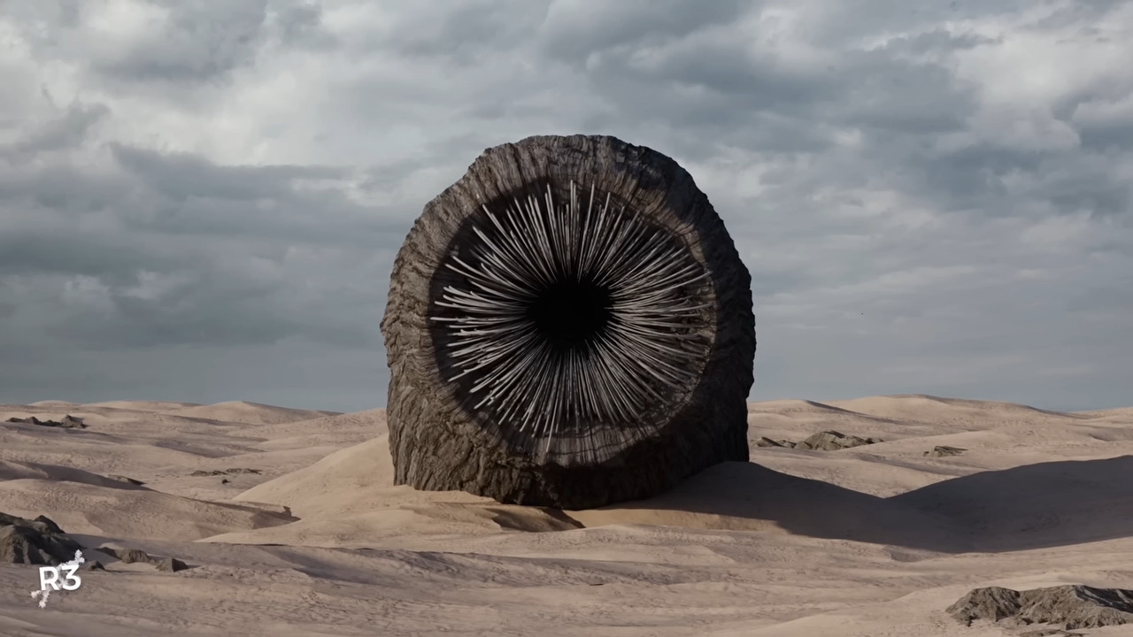 The Insane Biology Of A Dune Sandworm
