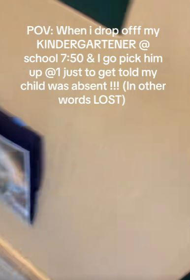 Mom tried to pick her kid up from school, but nobody could find him. So ...