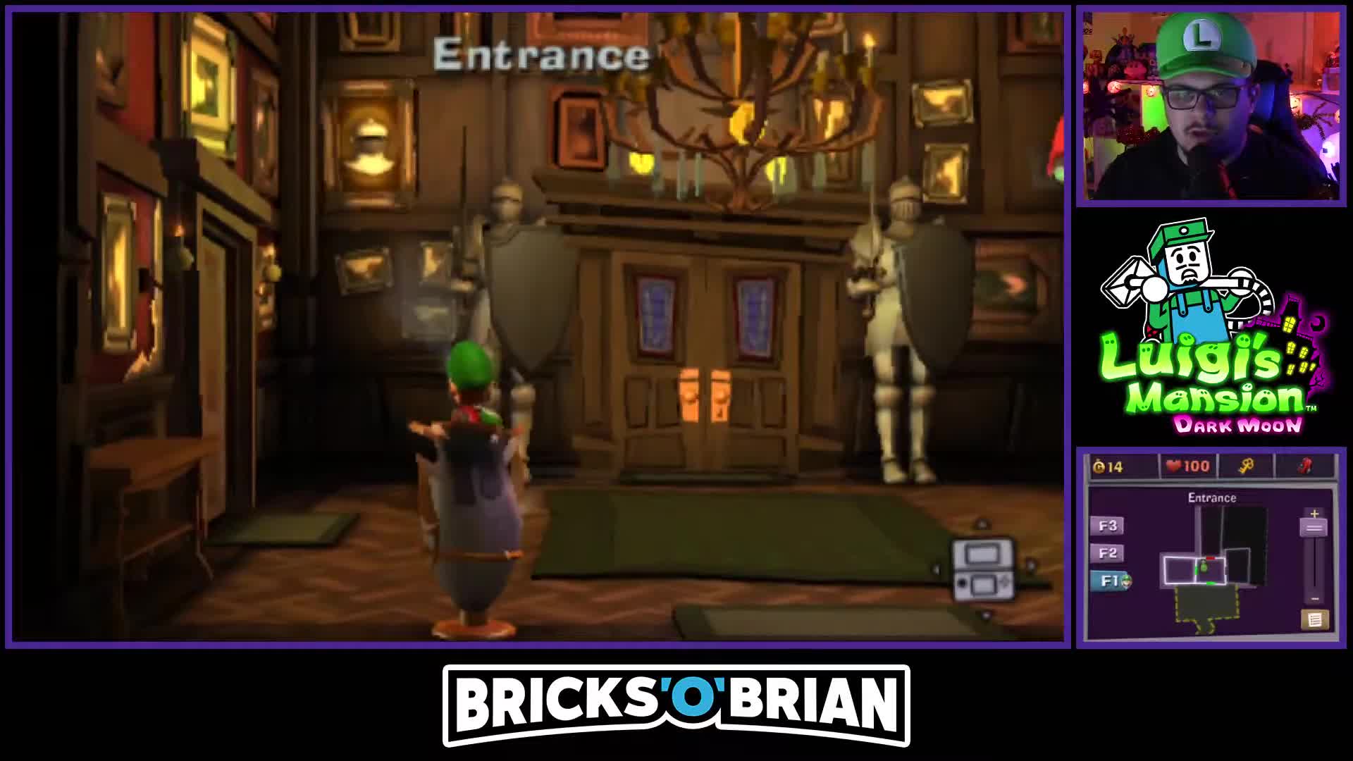 A spooktacular welcome! | Luigi's Mansion Dark Moon playthrough