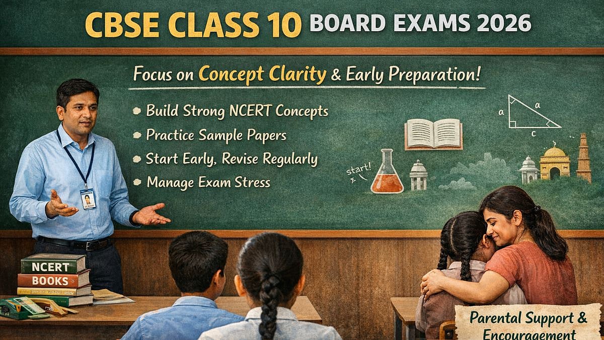 CBSE class 10 board exams 2026: Teacher flags concept gaps, stresses ...