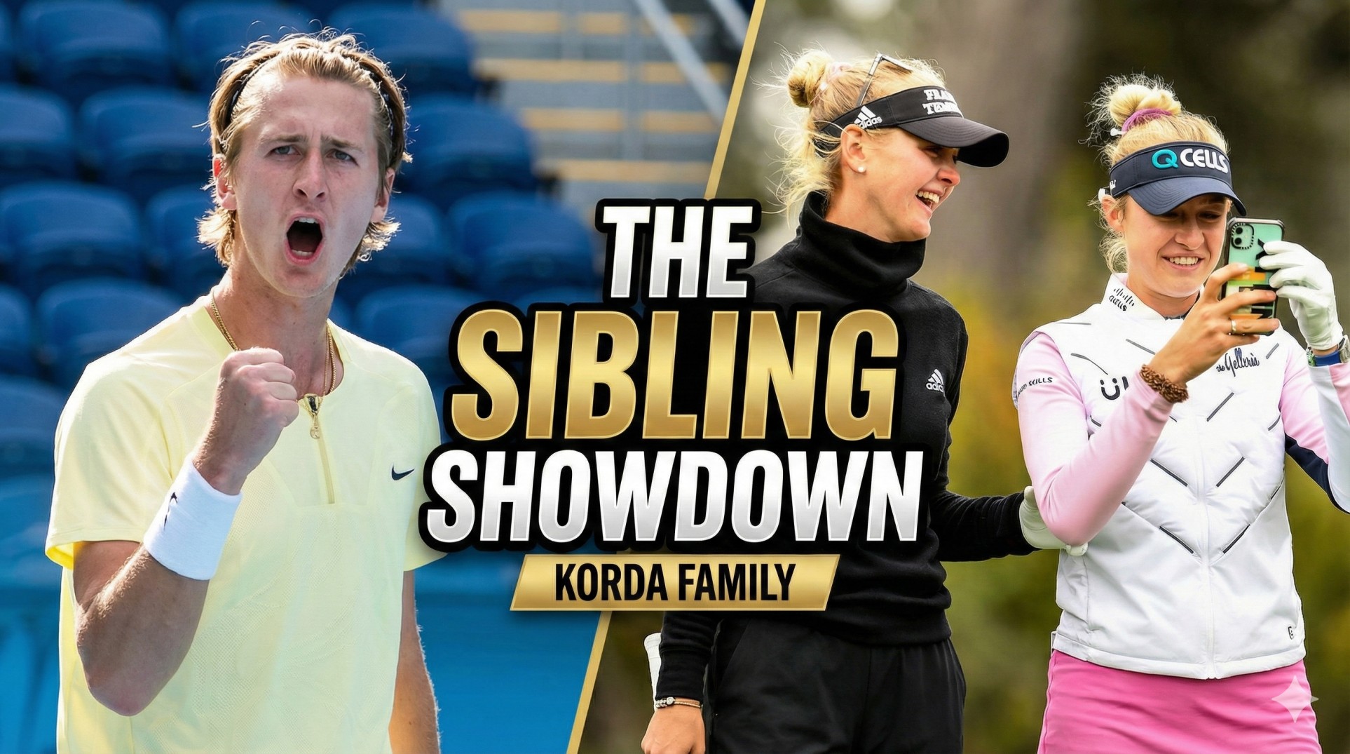 Nelly Korda joins her siblings to tease a fun yet high-pressure project