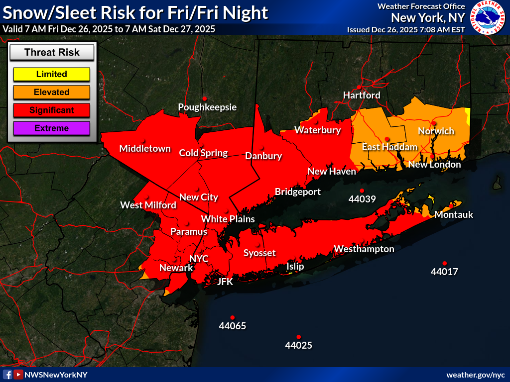 How much snow will we get in Westchester, Rockland? See the forecast