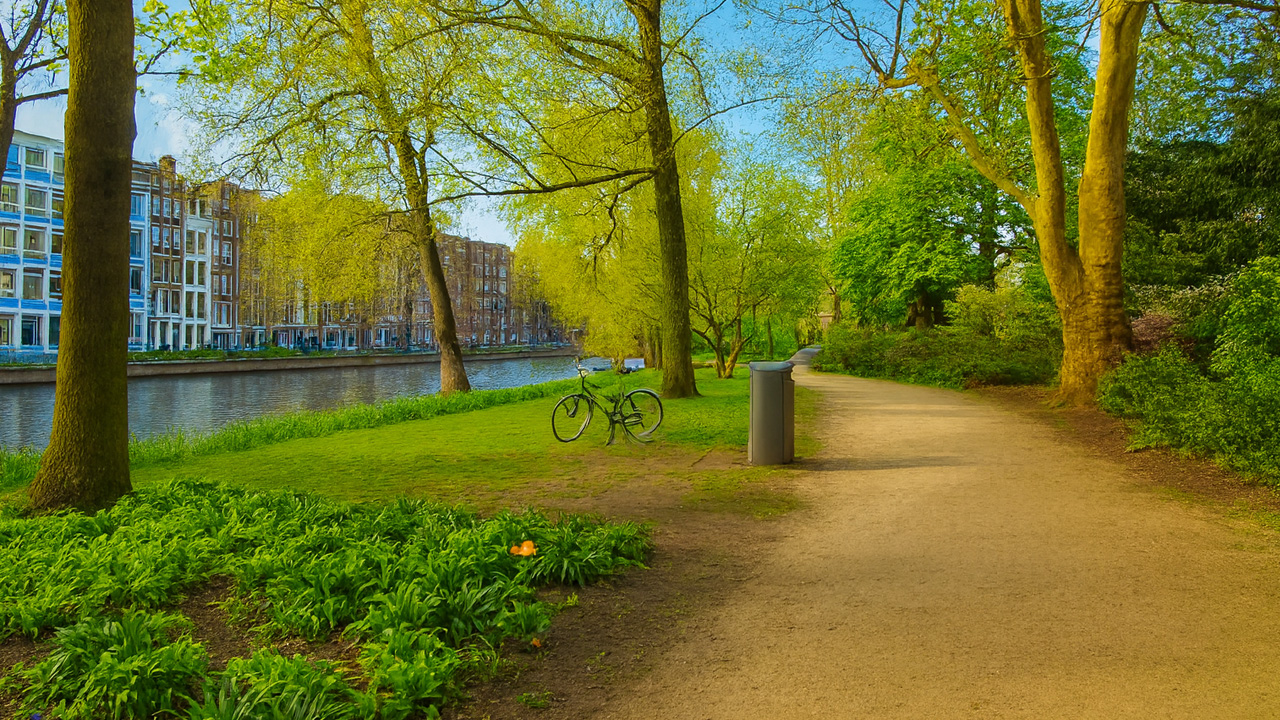 Hva gjør det så avslappende å gå i Amsterdam?