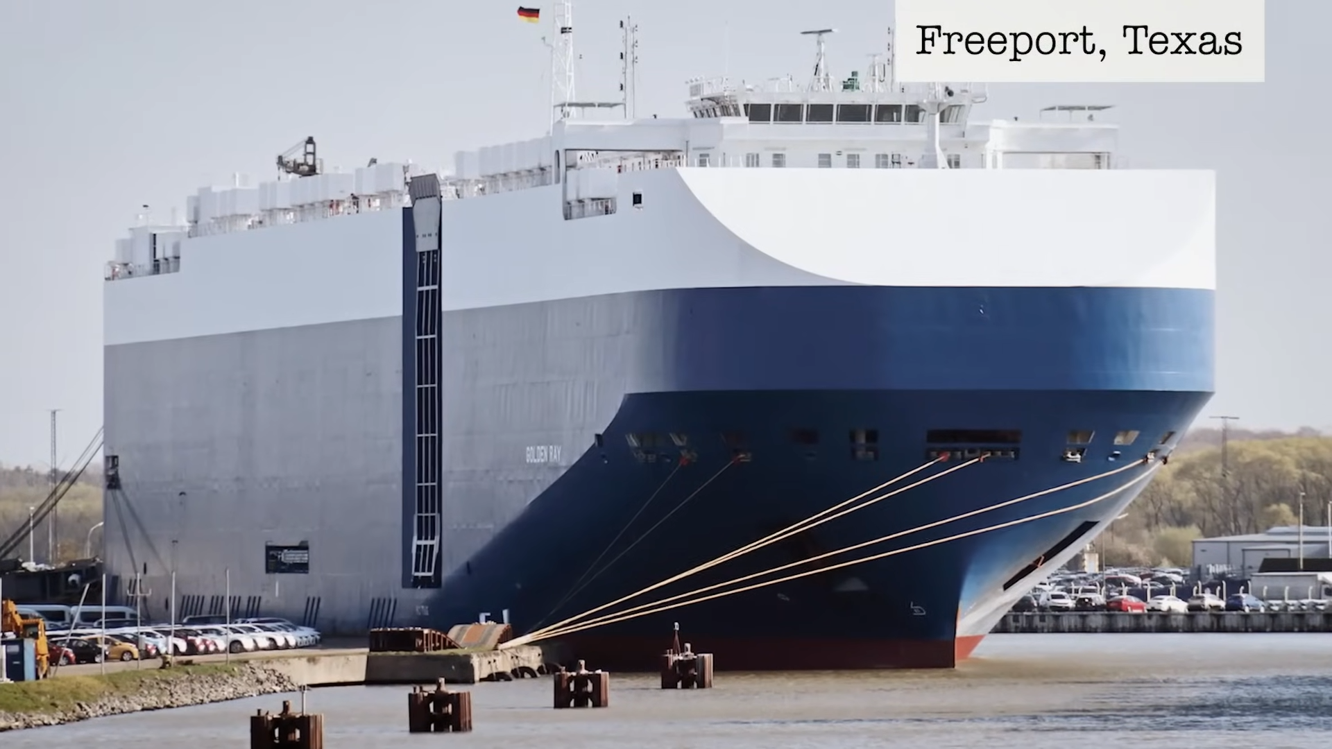 How an $80 million ship sank with 4,200 brand-new cars onboard