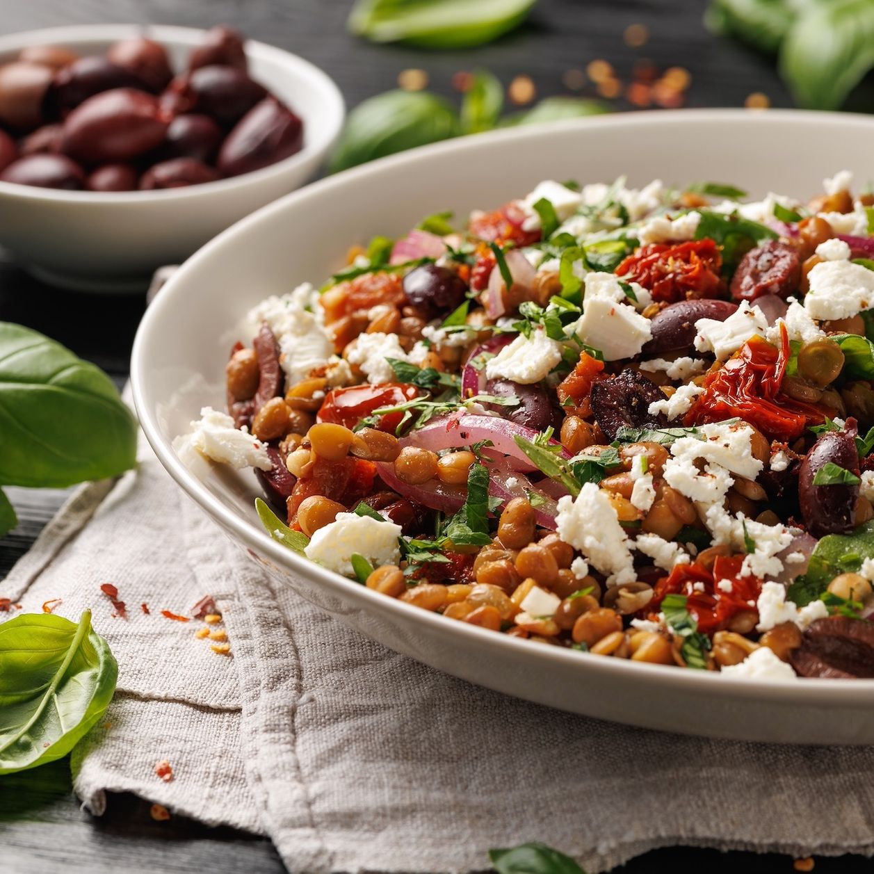 Je mange tout le temps cette salade après Noël, je l’adore et elle est ...