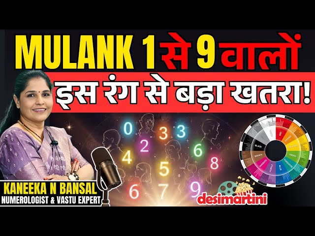 Mulank 1 to 9 Which colors will change your luck in 2026 Numerology ...
